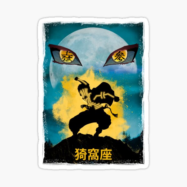 "akaza demon slayer" Sticker for Sale by frangipanms | Redbubble