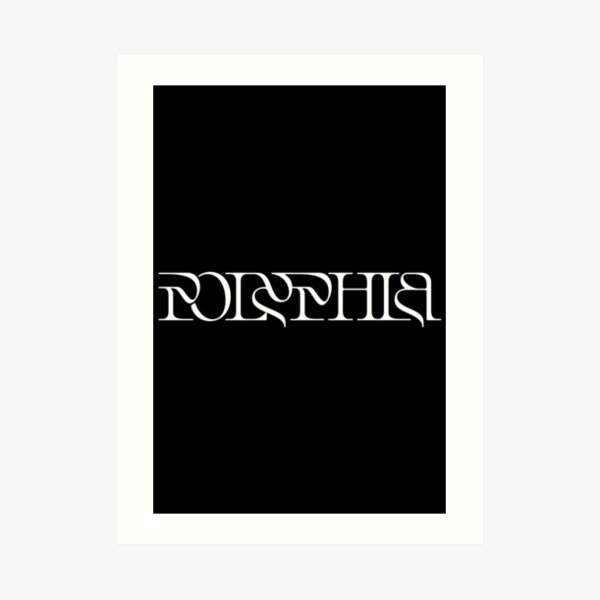 "Polyphia Merch Polyphia Logo" Art Print for Sale by RedhirZo | Redbubble