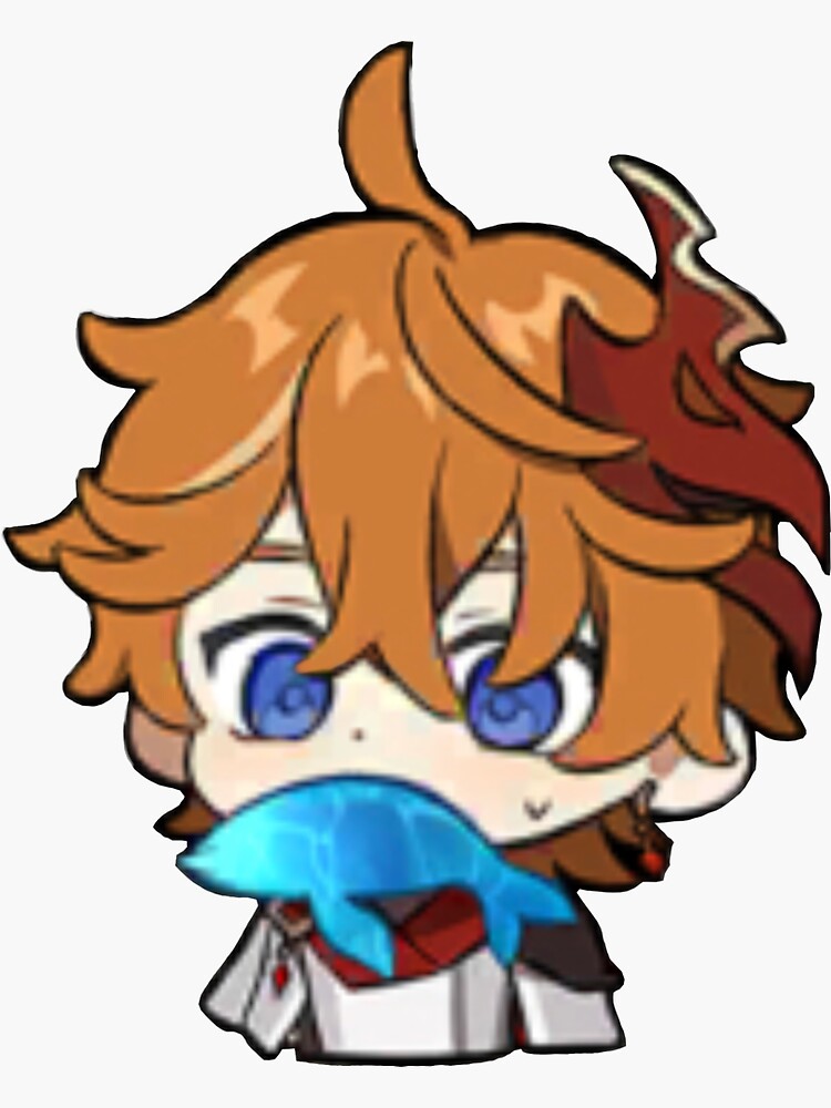 "Genshin Impact- Chibi Childe" Sticker for Sale by sukisoup | Redbubble