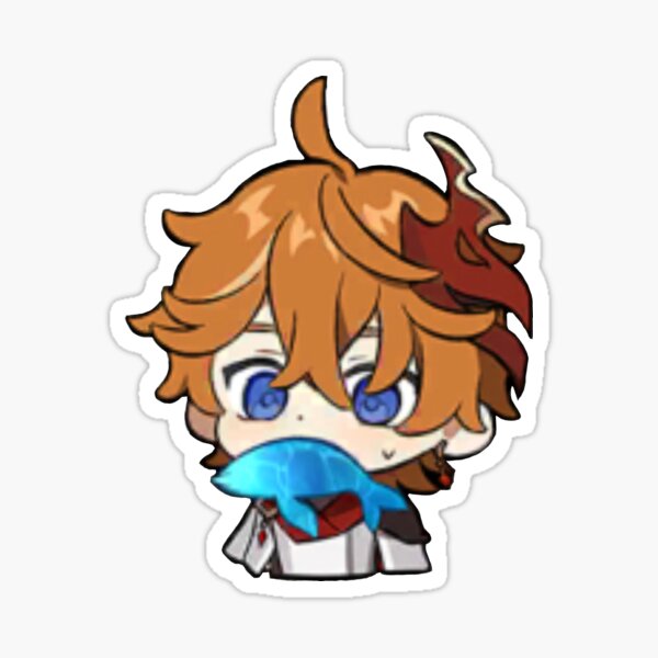 "Genshin Impact- Chibi Childe" Sticker for Sale by sukisoup | Redbubble