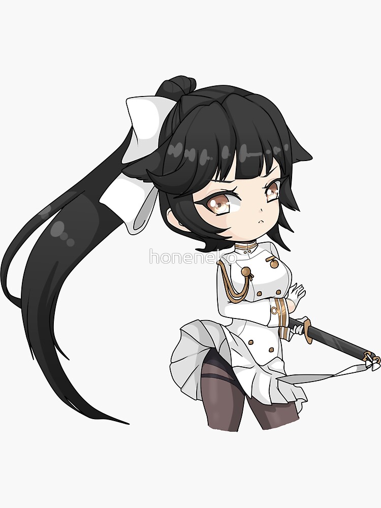 "Azur Lane - Takao Chibi" Sticker for Sale by honeneko | Redbubble