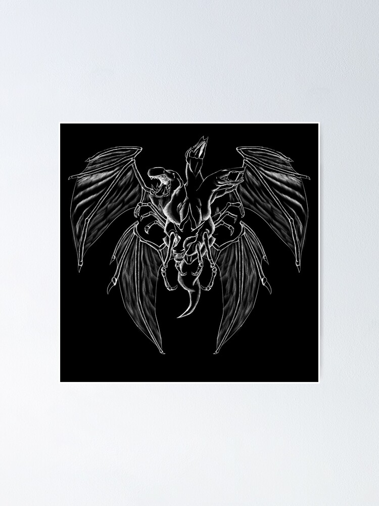 "Metal Dragon Hydra - Too Many Heads" Poster for Sale by LiimiimHaywaas ...
