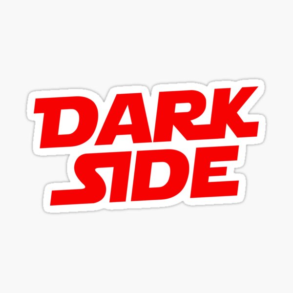 Dark Side Stickers | Redbubble