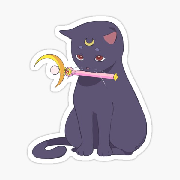 "Luna" Sticker for Sale by EternalEcho | Redbubble