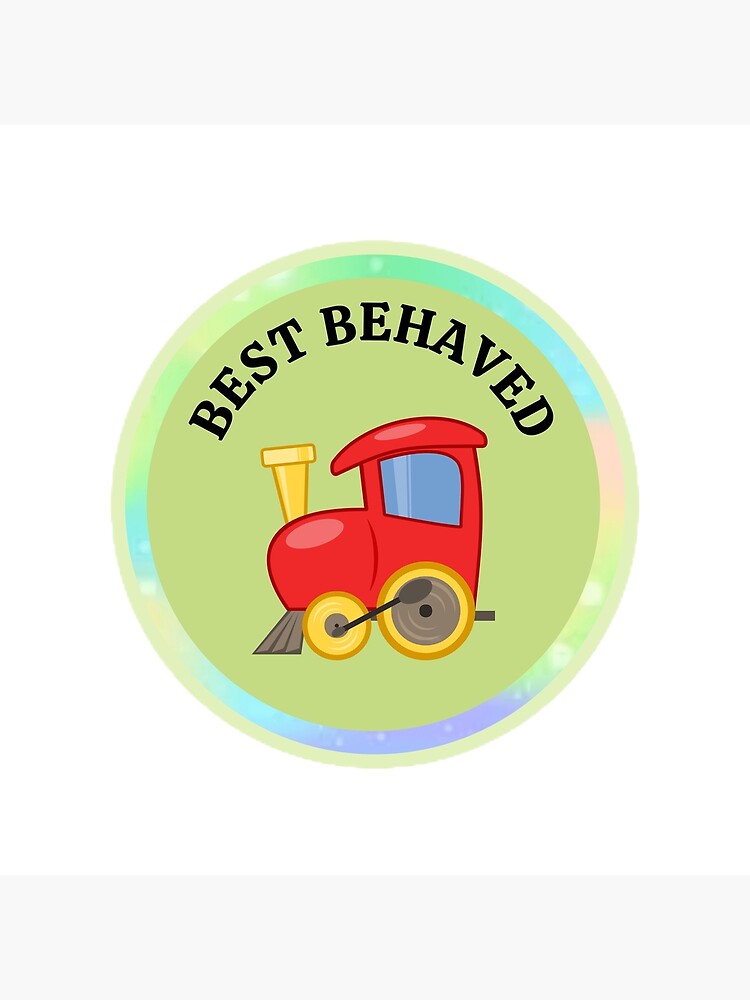 Póster «Mejor comportamiento El mejor diseño de tren de maestros» de ...