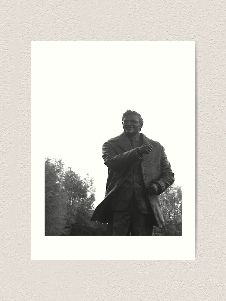 "Don Revie - LEGEND - Leeds United Statue" Art Print by stevefreestone ...