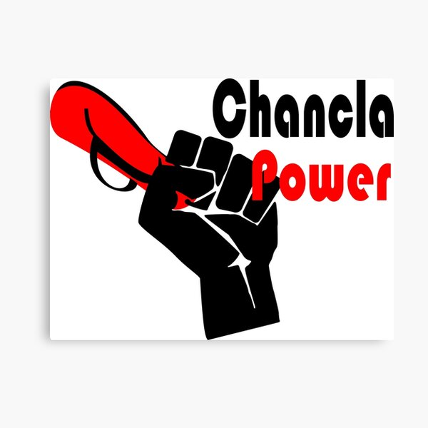 Lienzo «Chancla Power!» de theglitchco | Redbubble