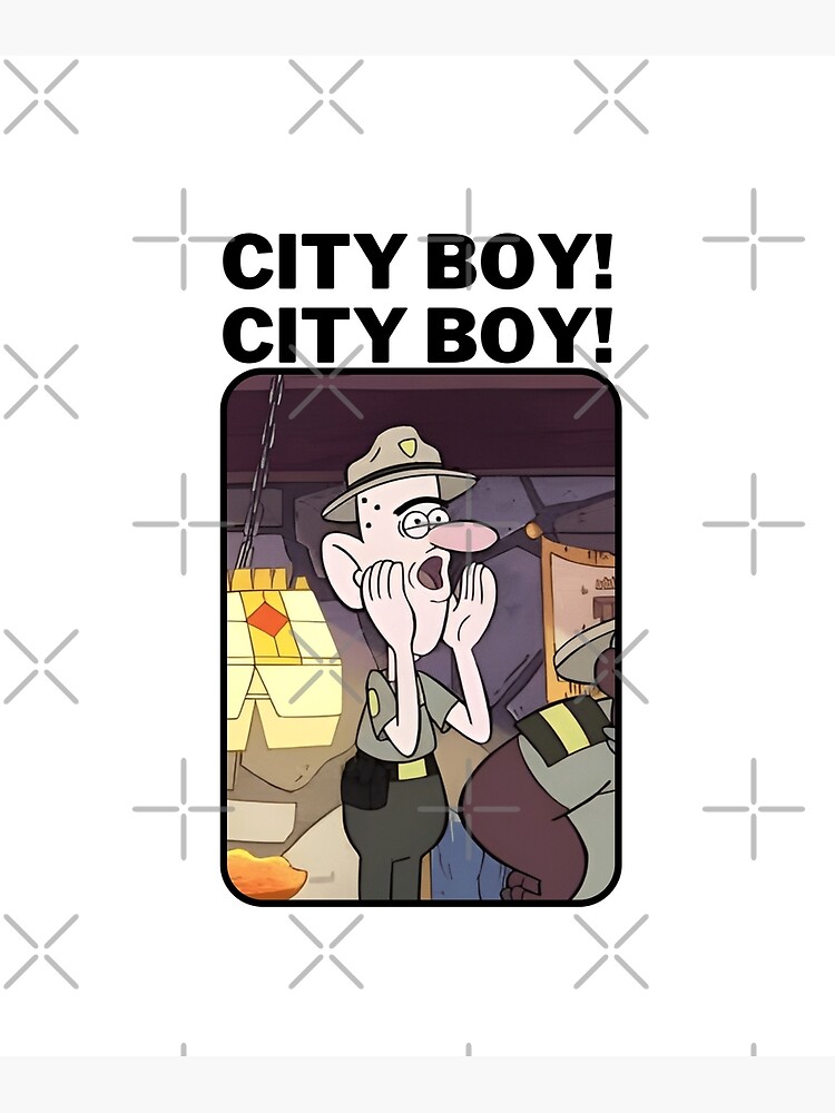 "City boys meme" Poster for Sale by SkyBazaar | Redbubble