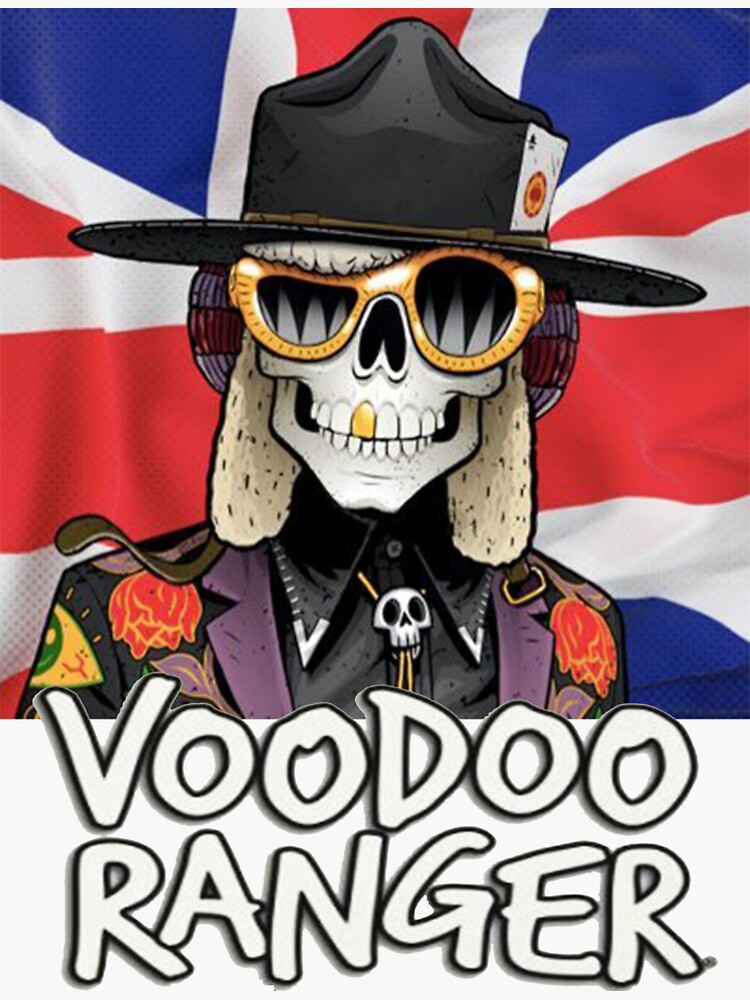 "Voodoos ranger IMPERIAL 1985 New Belgium Brewing IPA T-Shirt" Sticker ...