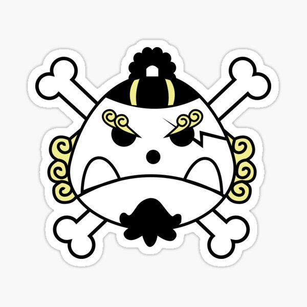 "Jimbei Pirate Flag" Sticker for Sale by kobmamba | Redbubble