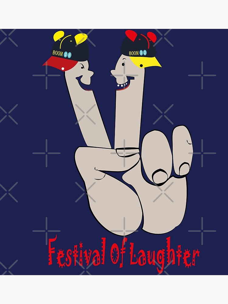 "festival of laughter, funny, drawing" Poster for Sale by CHAMOSY ...