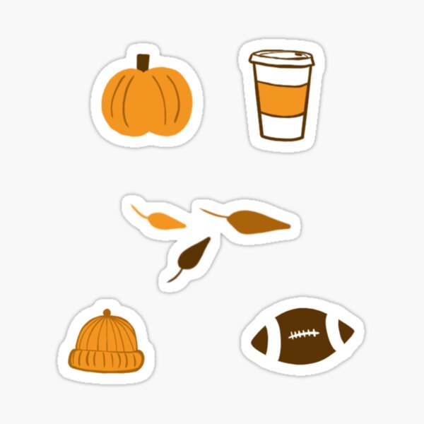 "Fall themed sticker pack" Sticker for Sale by aguinn8 | Redbubble