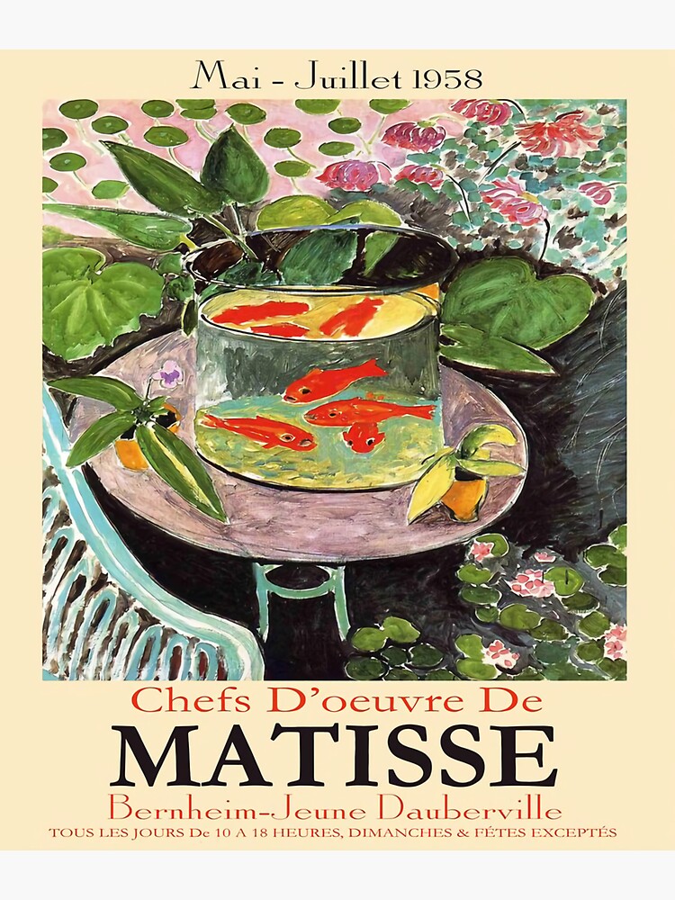 "Chefs D'oeuvre De Matisse" Sticker for Sale by Brown-louis | Redbubble