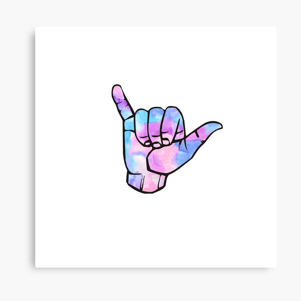 Shaka Canvas Prints | Redbubble