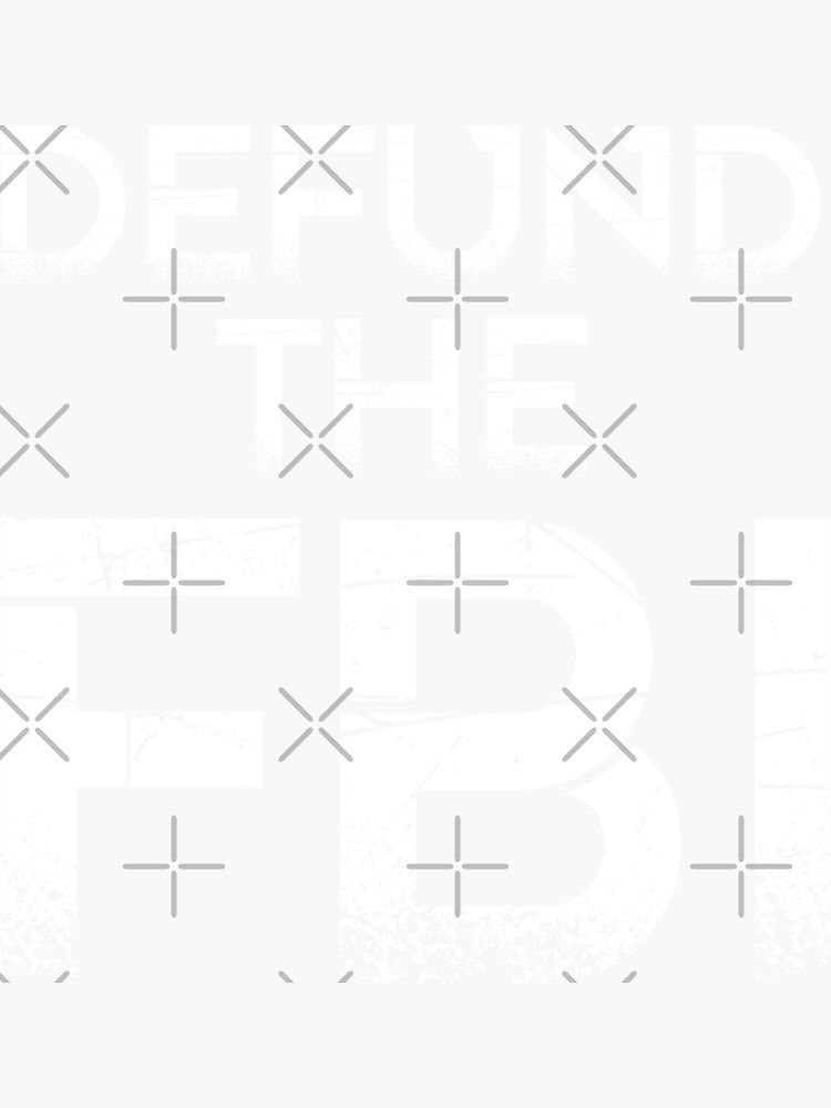 "Defund The FBI" Sticker for Sale by rachimariposa | Redbubble