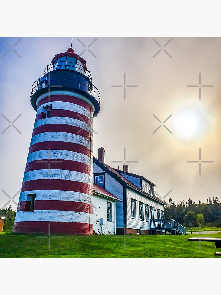 "Candy Land (West Quoddy Head Lighthouse, Lubec, Maine 1 of 2 ...