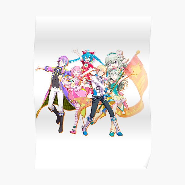 "Project Sekai Band" Poster for Sale by SabrinaLewiis | Redbubble