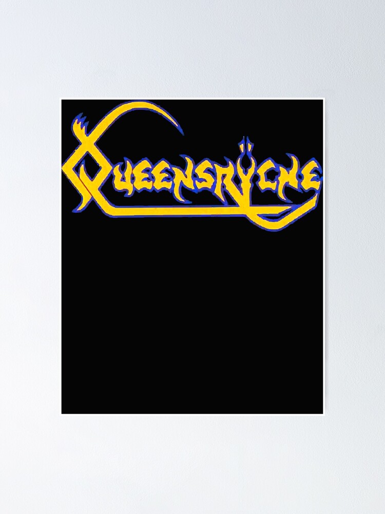 "queensryche rock koerangtoeroe band best logo " Poster for Sale by ...