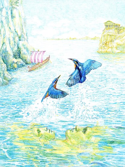 "Alcyone and Ceyx" Posters by heiderbou | Redbubble