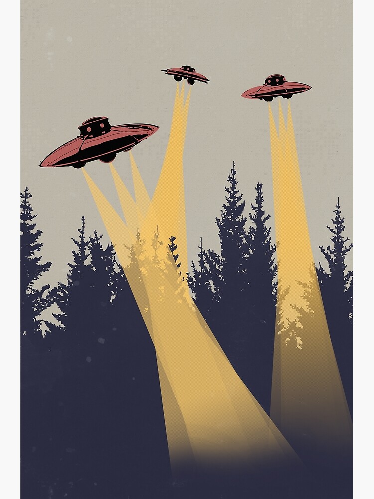 "Alien INVASION" Poster for Sale by ohmygodsogood | Redbubble