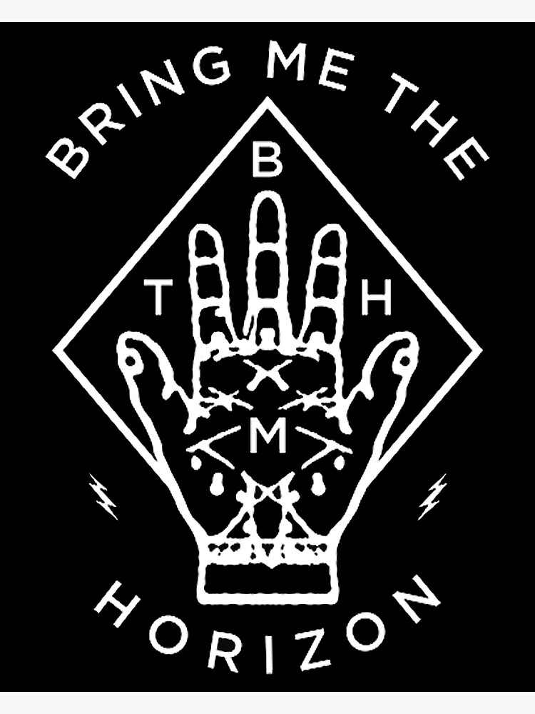 "Logo BMTH Hand" Poster for Sale by AndreJuergens | Redbubble