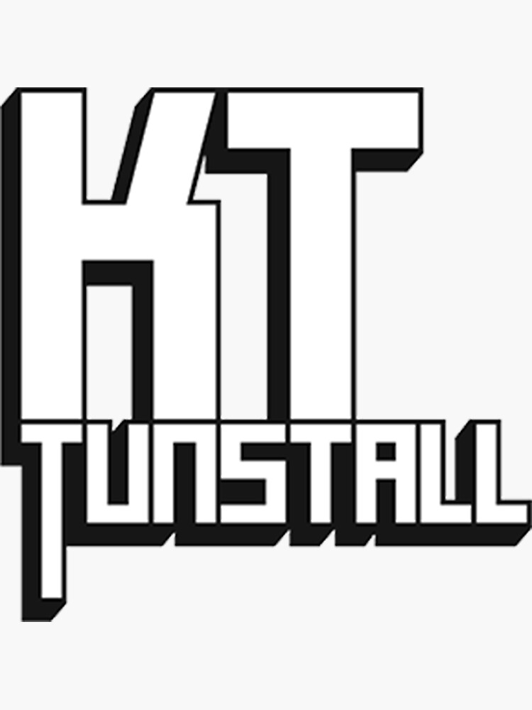 "KT Tunstall tunstall kt" Sticker for Sale by ChrisHoefferle | Redbubble
