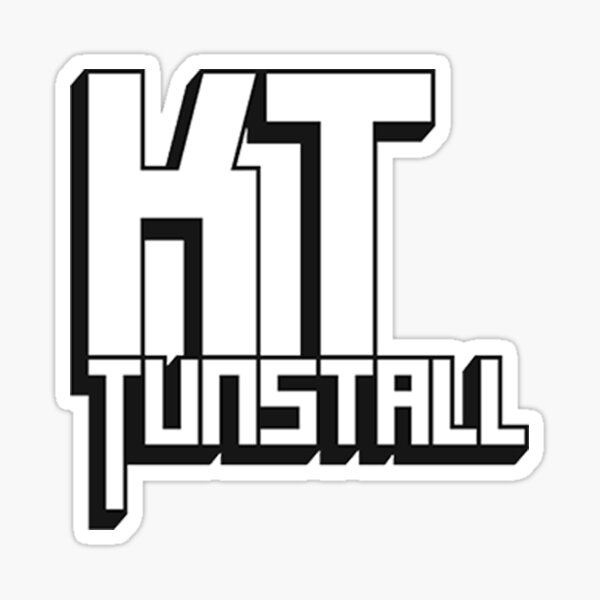 "KT Tunstall tunstall kt" Sticker for Sale by ChrisHoefferle | Redbubble