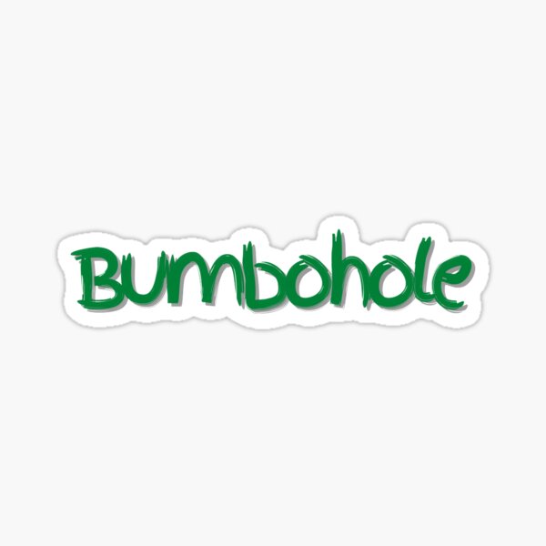 "Bumbo Sticker" Sticker for Sale by Rizeup1 | Redbubble
