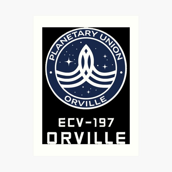 "The Orville Planetary Union Logo Number" Art Print for Sale by ...