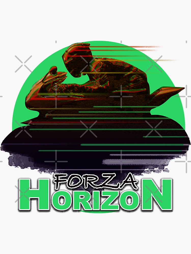 "Who Loves Basket Forza Horizon Motorsport Photographic" Sticker for ...