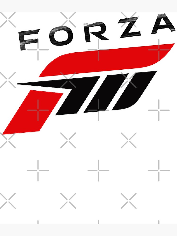 "Women Who Love Forza Font Red Black Video Game Birthday" Poster for ...