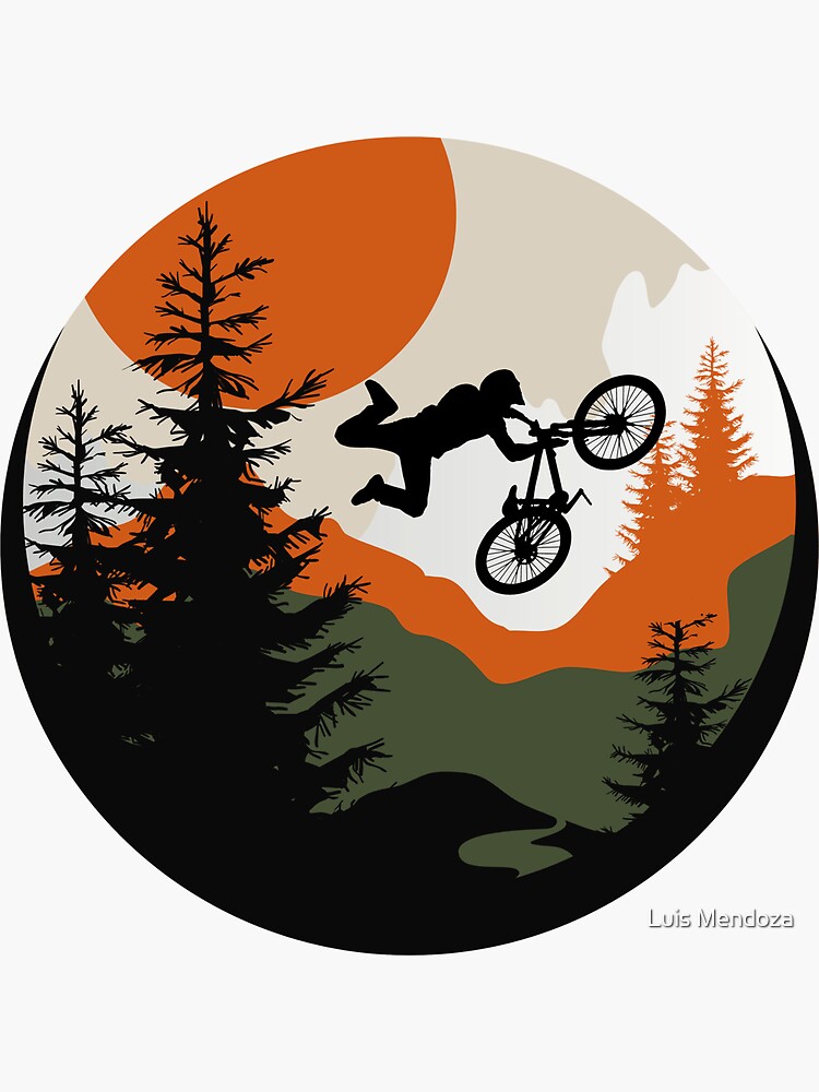 "MTB" Sticker for Sale by lumen2a | Redbubble