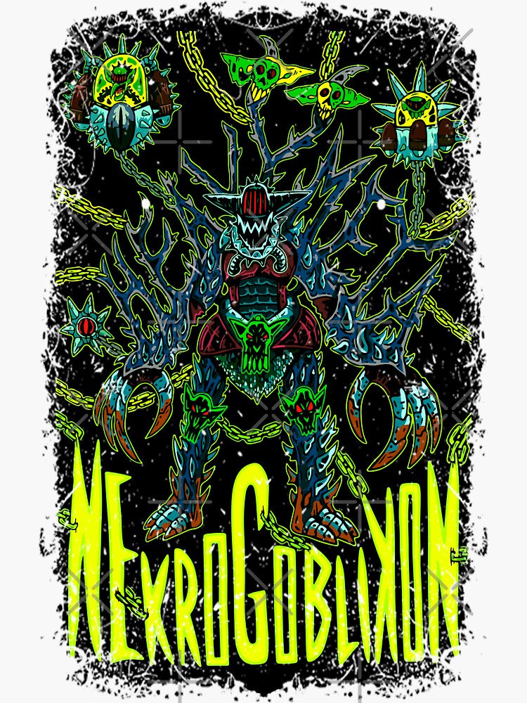 "Nekrogoblikon Merch" Sticker for Sale by xxXVintageXxx | Redbubble
