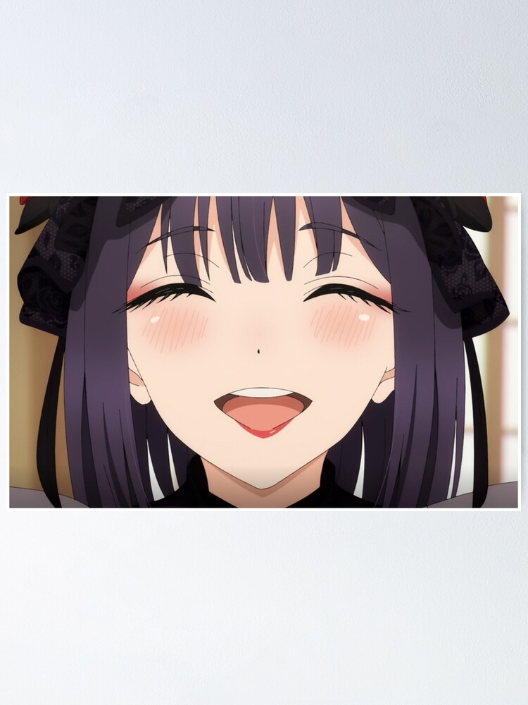 Shizuku Kuroe Marin Kitagawa Smiling Kawaii Poster For Sale By Lussonpatrick Redbubble