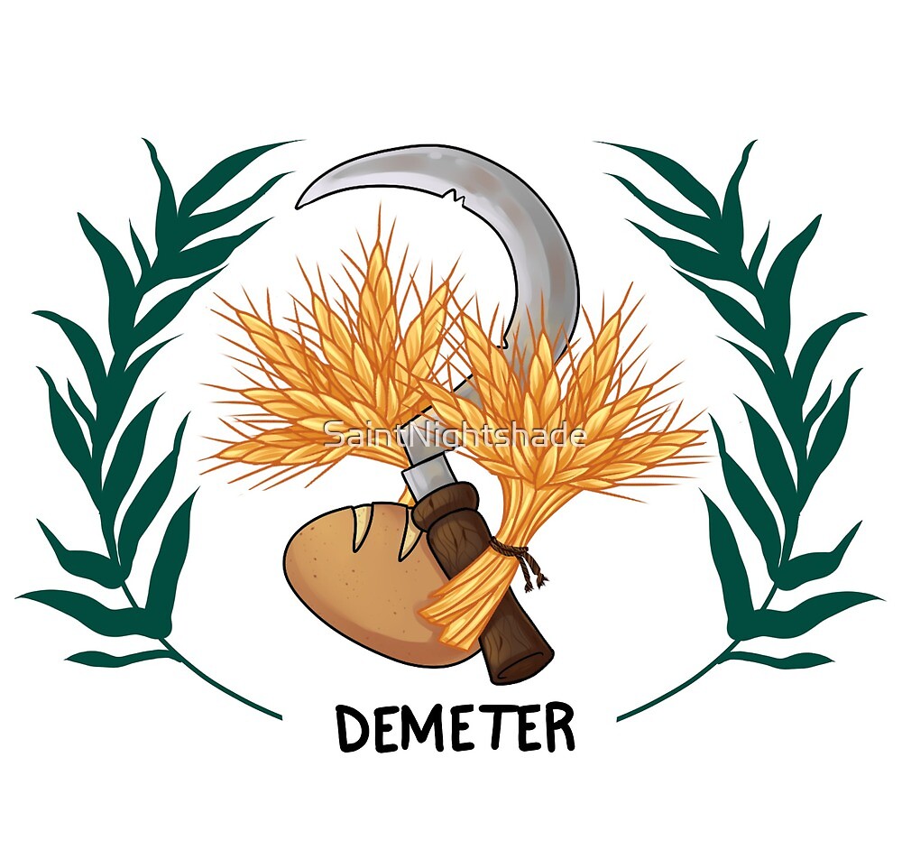 "Demeter Inspired Cabin Symbol" by SaintNightshade | Redbubble