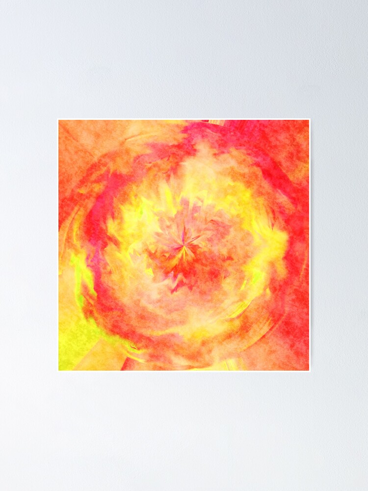 "Marble spiral intense fire texture " Poster for Sale by SkeletalK ...