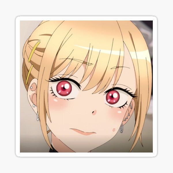 "Kitagawa Marin Cute Anime Girl" Sticker for Sale by LussonPatrick ...