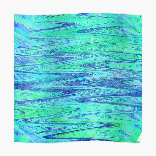 "The intense zig zag" Poster for Sale by SkeletalK | Redbubble