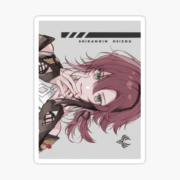 "Shikanoin heizou" Sticker for Sale by collinsdrawings | Redbubble