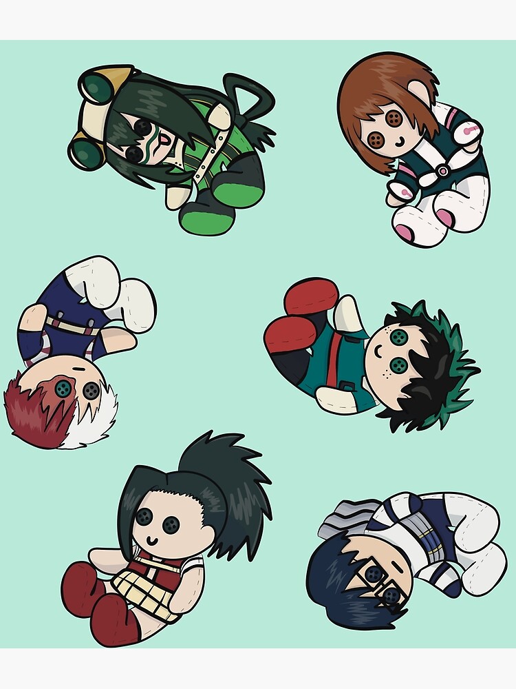 "Dekusquad Dolls" Poster for Sale by A-Little-Nerdy | Redbubble