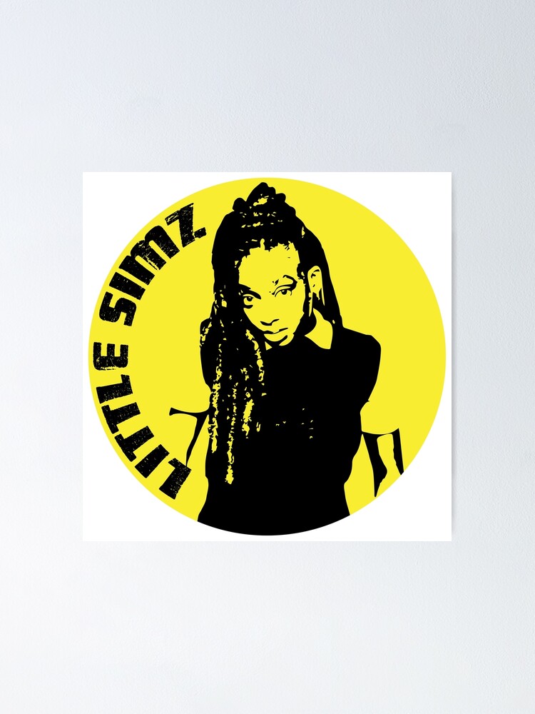 Póster «Ilustración del rapero Little Simz» de Saxon-Campbell | Redbubble