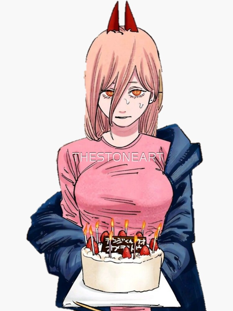 "Power birthday" Sticker for Sale by THESTONEART | Redbubble