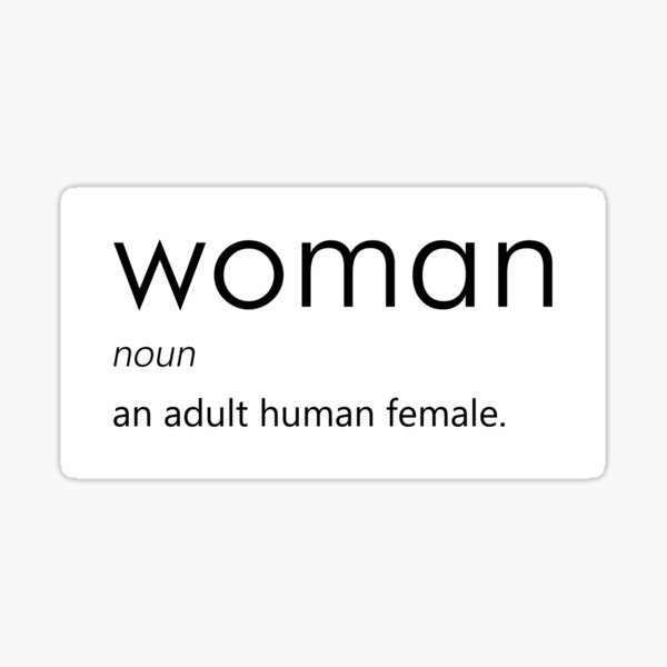 Woman Definition Sticker For Sale By Designite Redbubble woman-definition-sticker-for-sale-by-designite-redbubble