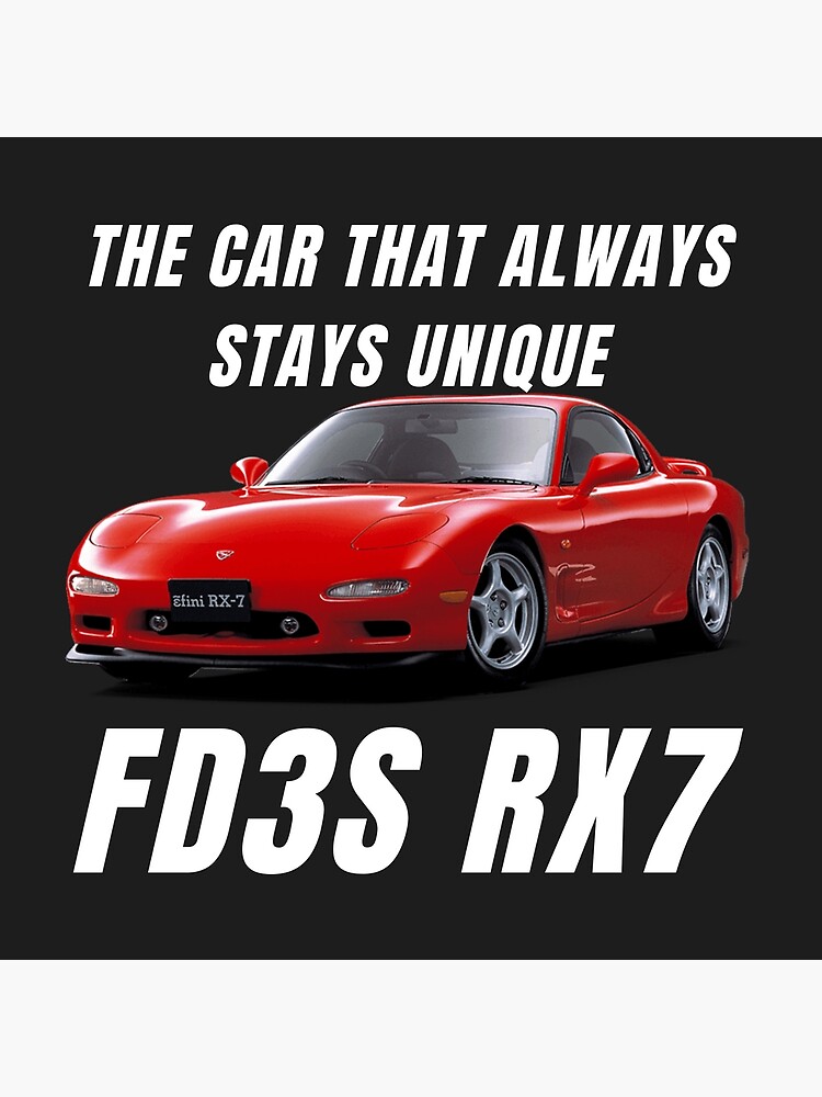"FD3S RX7" Poster for Sale by MOTOSHIFT | Redbubble