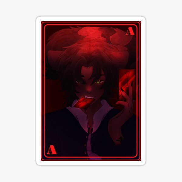 "Male Version Ace Card " Sticker for Sale by MorrisDragons | Redbubble