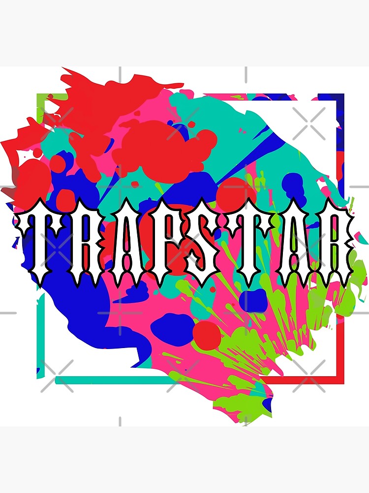 "Trapstar Colorful Logo" Poster for Sale by Aegistart | Redbubble