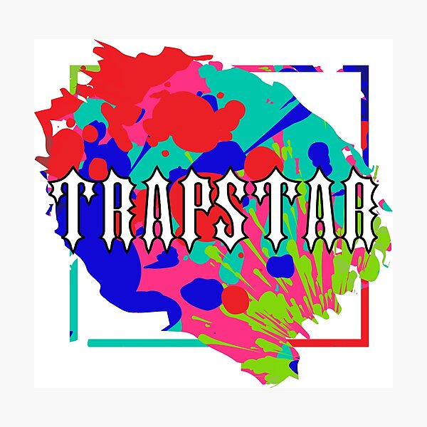 "Trapstar Colorful Logo" Photographic Print for Sale by Aegistart ...