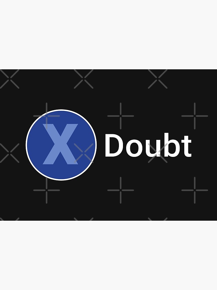 "Press X to Doubt Meme" Poster for Sale by Rzera- | Redbubble