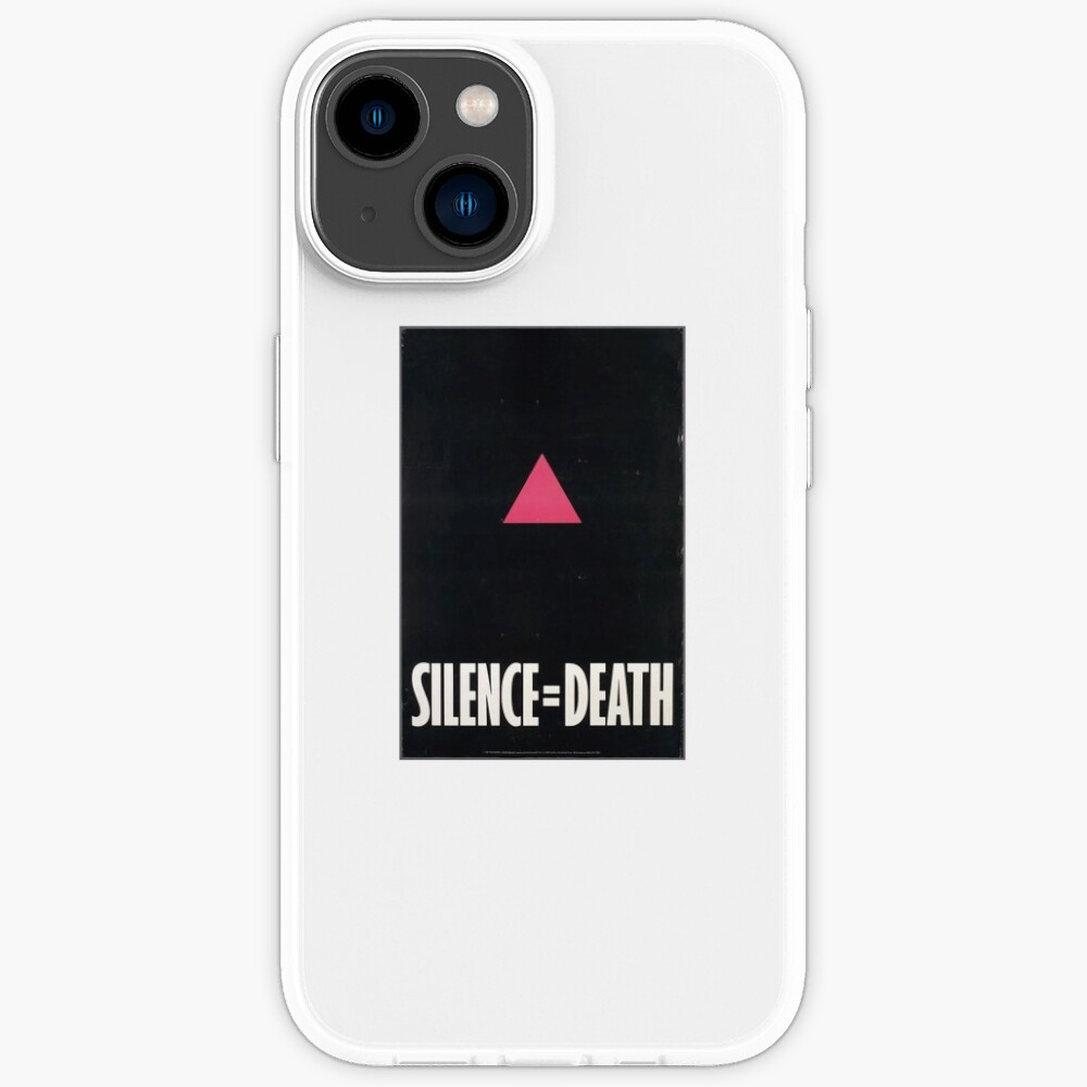 "Silence=Death Fight Aids" iPhone Case for Sale by sfdonahue | Redbubble