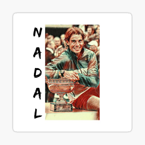 "Rafael Nadal Fan - Rafa Nadal" Sticker for Sale by AmeenM3 | Redbubble